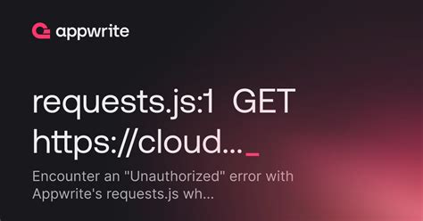 Requestsjs1 Get V1account 401