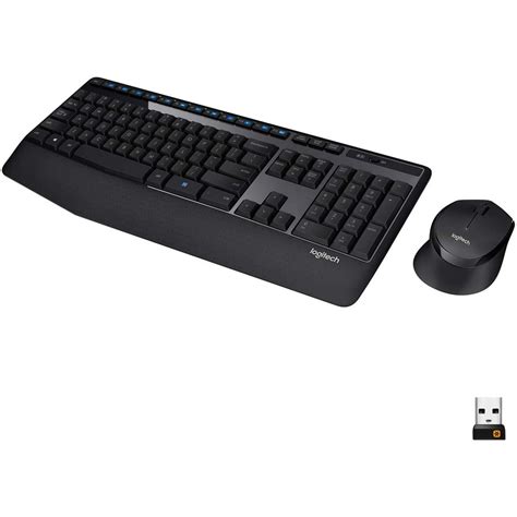 Logitec Keyboard And Mouse Wireless Mk345 S Tech