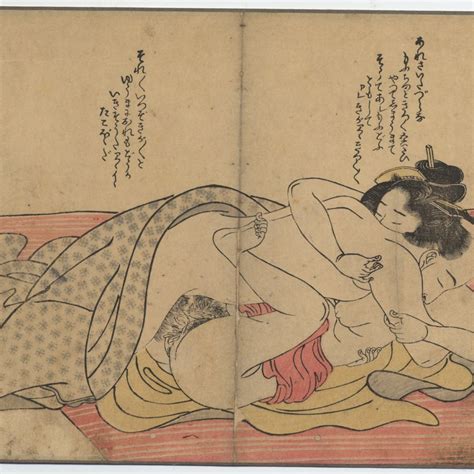Eishosai Choki Estampe érotique Shunga Ancienne 1770 G106 Ukiyo