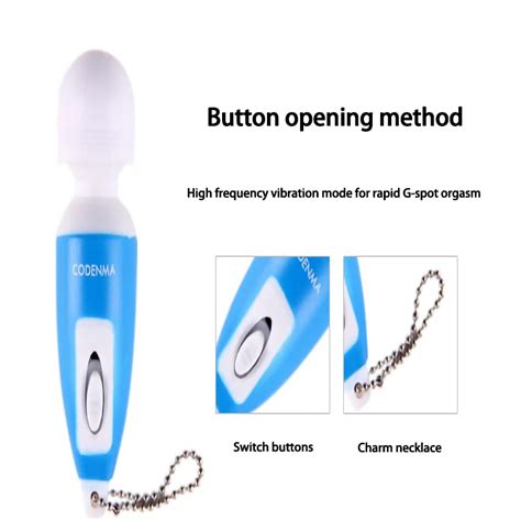 Bleu Mini Vibrateur Portable Stimulation Du Point G Clitoridien