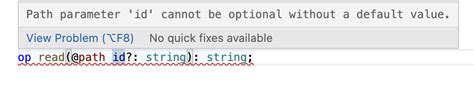 Cadl Rest Should Issue Diagnostic For Optional Path Parameter · Issue