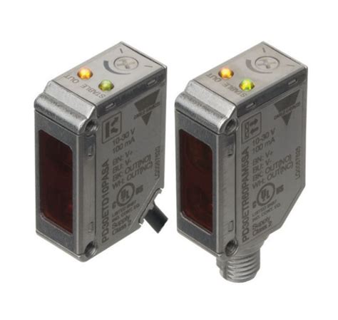 miniature diffuse reflective sensor stainless steel housing scl system
