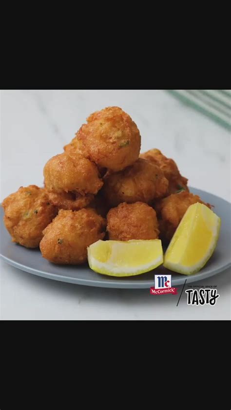 Spicy Crab Beignets Crab Recipes Cooking Recipes Recipes