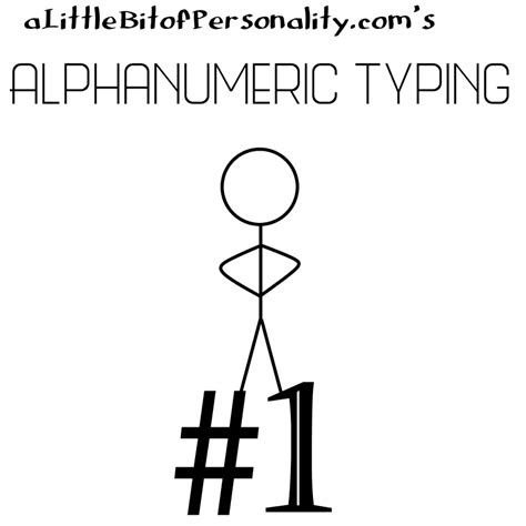 Alphanumeric Typing Intro A Babe Bit Of Personality