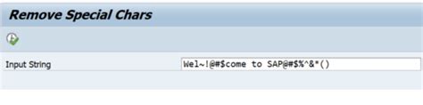 How To Handle Special Characters In A String In ABAP ELearning Solutions