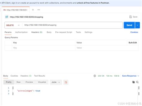 Elasticsearch创建索引elasticsearch Postman创建索引 Csdn博客