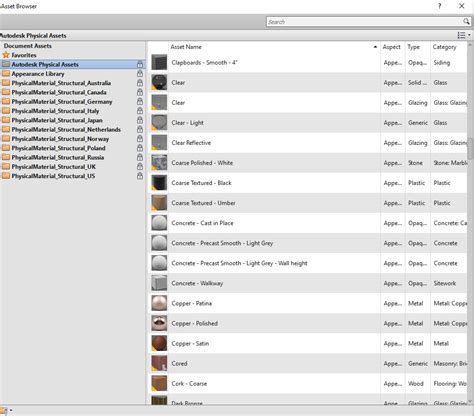 How To Download New Appearance Assets For Materials Autodesk Community