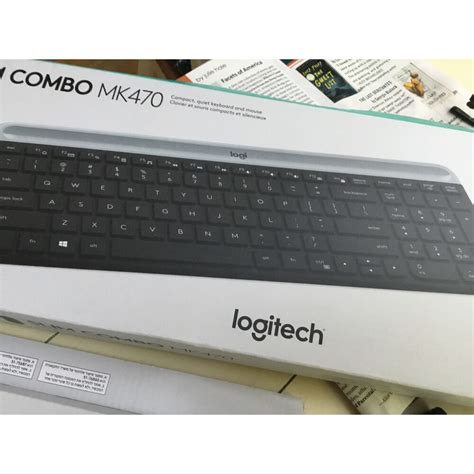 User Manual Logitech MK470 English 2 Pages