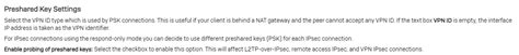 Unable To Set Different Preshared Key For Different Remote Access VPN Tunnel Discussions