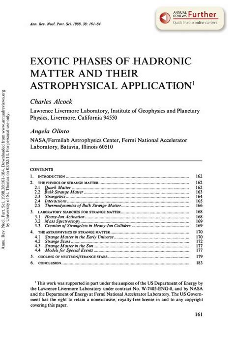 Pdf Exotic Phases Of Hadronic Matter And Their Astrophysical