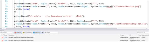 Mvc C Razor Generator Compile Error With Nancyfx Project