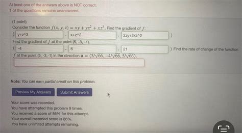 solved 1 point let w xy−4yz−2xz x st y est z t2 compute