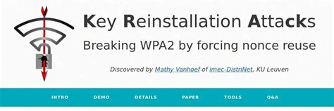 How To Protect Yourself From The Krack Attacks Wpa2 Wi Fi Vulnerability