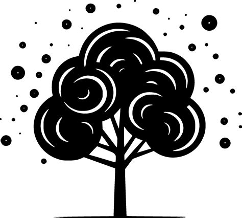 Tree Minimalist And Flat Logo Vector Illustration 28002940 Vector Art At Vecteezy