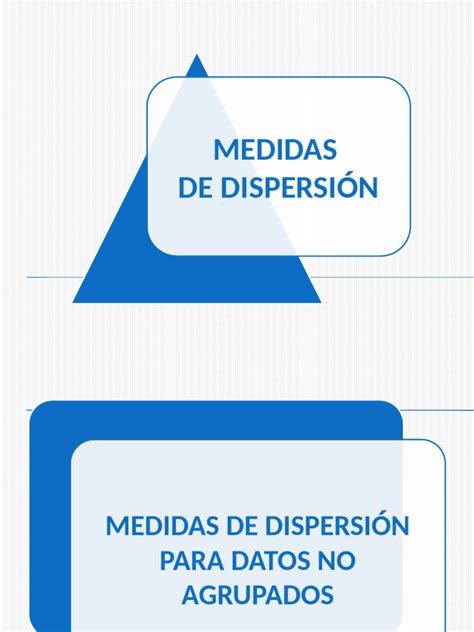 06 Medidas De Dispersion Pdf