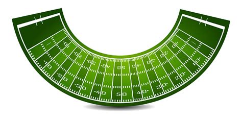 현실적인 스타일의 스포츠와 승리 개념 고립된 흰색 배경에 미식축구 경기를 위한 축구장 골인에 대한 스톡 벡터 아트 및 기타