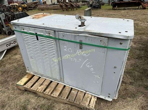 Kw Dsl Generator Runs Works Per Seller Nutt Auction