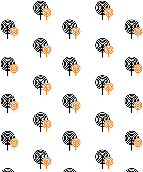 Tree Pattern Book Cover