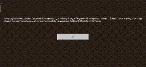 Strange Error During The Game · Issue 545 · Geysermcgeyser · Github