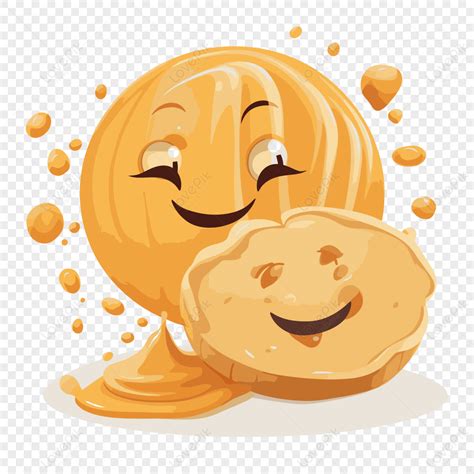 땅콩 버터 쿠키 벡터클립 아트만화상표 Png 일러스트 무료 다운로드 Lovepik