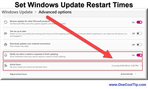 Cool Tech Tips For A Cooler Life One Cool Tip Com How To Schedule Windows Update Cool Tech Tips For A Cooler Life One Cool Tip Com How To Schedule Windows Update