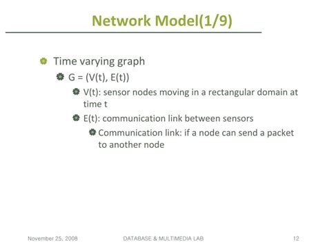 Ppt The Meandering Current Mobility Model And Its Impact On Underwater Mobile Sensor Network