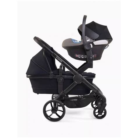 Icandy Peach 7 Basic Twin Pram Set Up Bundle 2 Seats 1 Bassinet 1 Capsule