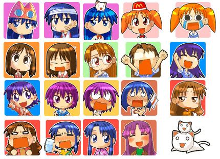 Kasuga Ayumu Sakaki Mihama Chiyo Takino Tomo Mizuhara Koyomi And More Azumanga Daioh