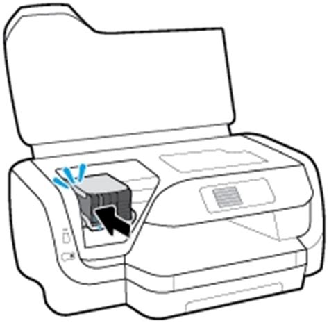 How To Replace An Empty Ink Cartridge In The Hp Officejet Pro Series Printer An