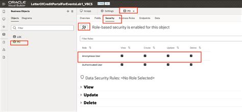 access vbcs business object bo rest endpoint anonymously redthunder blog