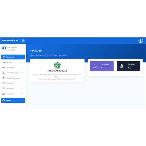 Jual Aplikasi Absensi Sekolah Berbasis WEB Shopee Indonesia