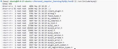 【mysql】c语言连接