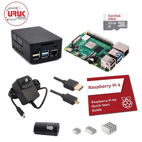 Raspberry Pi 4B 2GB Beginner Kit UrukTech