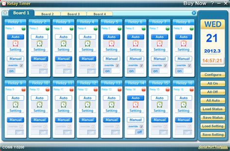 Relay Timer User Manual Serial Port Tool
