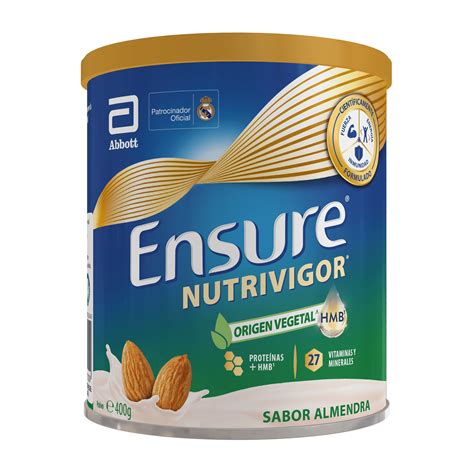 Ensure® Nutrivigor Origen Vegetal Polvo Ensure España