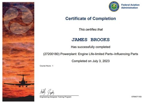 James Brooks On Linkedin Pma Stc Faa Certification