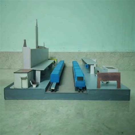 Railway Station Project Model At ₹ 2500piece School Project Models