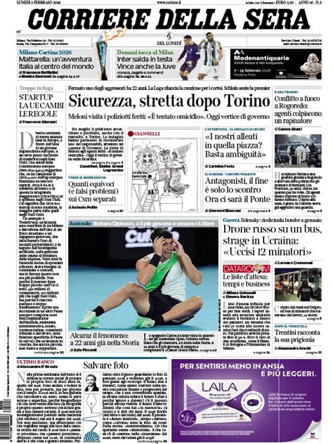 Corriere Della Sera 2022026 Download Italian Pdf Magazines