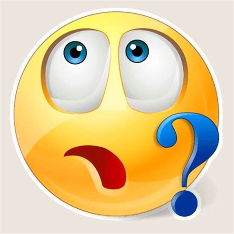 Smiley Face With Question Mark