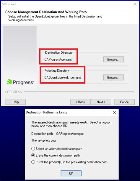 Openedge Reinstallation Fails Due To Read Only Wbt Files After