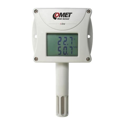 Low Cost Transmitter For Temperature Rh And Barometric Pressure Control With Ethernet Comet