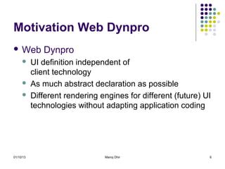 Abap Web Dynpro PPS Web Development Internet