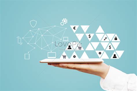 인터넷 기술 배경 사진 및 창의적인 일러스트 무료 다운로드 Lovepik