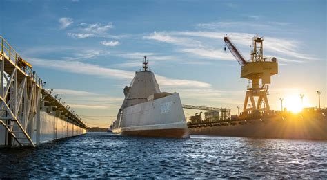 First U S Warship Fitted For Hypersonic Missiles Back In The Water