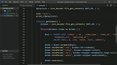 List All Channel S Playlists Details Using YouTube Data API And Save It In The Database In PHP