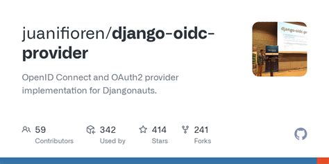GitHub Juanifioren Django Oidc Provider OpenID Connect And OAuth Provider Implementation For