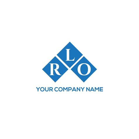 Concepto De Logotipo De Letra De Iniciales Creativas De Rlo Diseño De