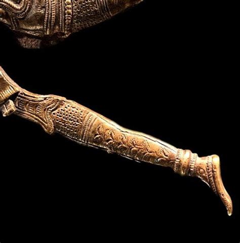 Proantic Brass Chisel For Areca Nut Betel Quid Rajasthan India 19