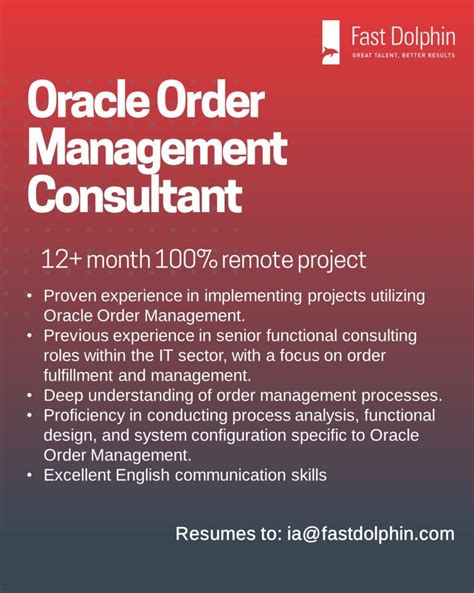 Oracel Oracelom Oraclelatam Oracleordermanagement Fast Dolphin
