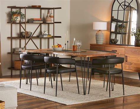 Tauro Leatherette Chair Brushed Frame Structube